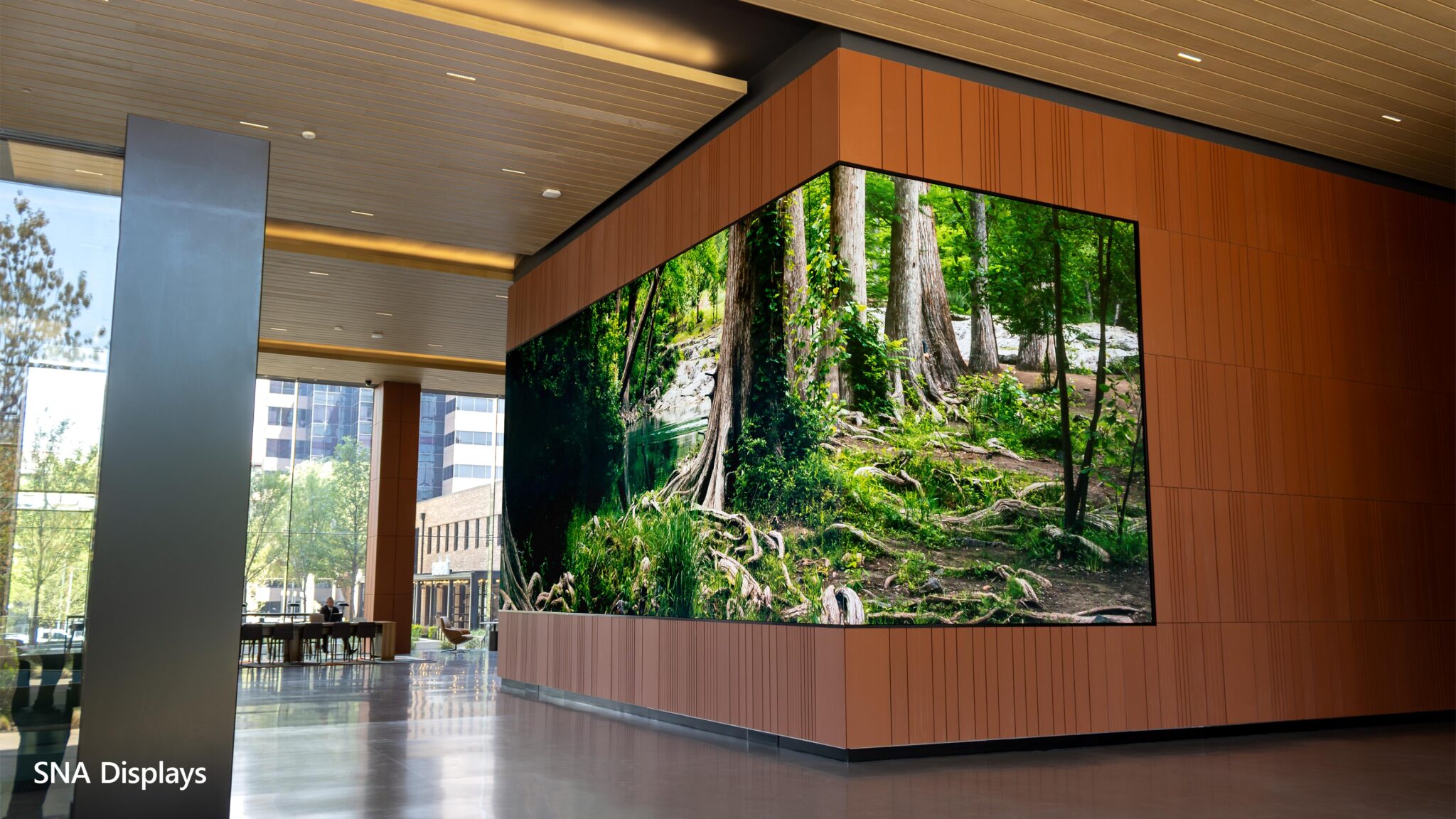 The QUAD Unveils Digital Art Video Wall in Dallas - NSCA